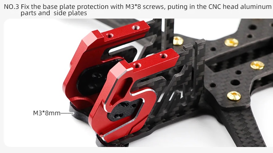 WDA公式ドローンショップ / HGLRC Sector D5 Racing Drone Frame Kit